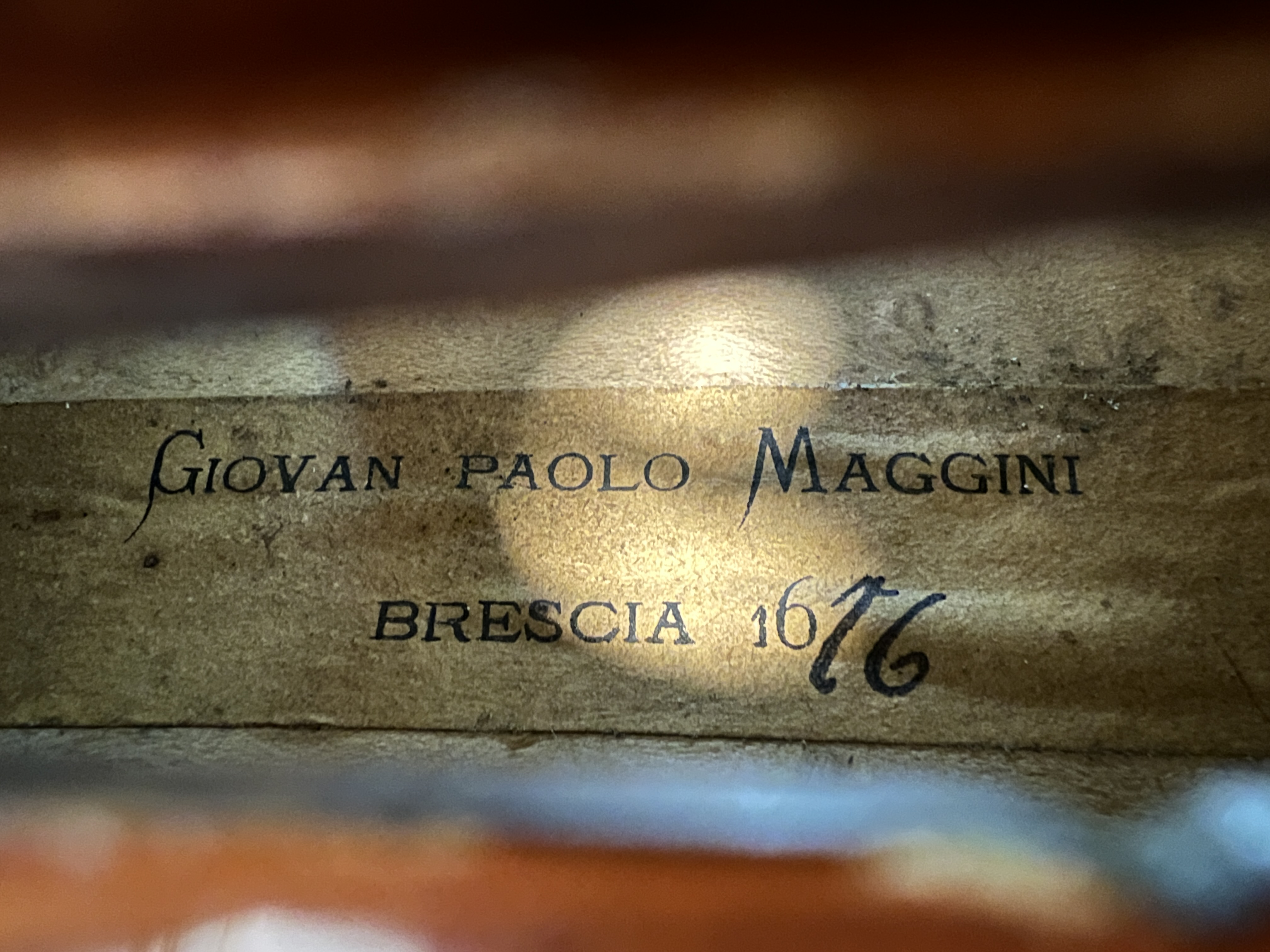 German Copy of Maggini around 1900 -V10328 - Geigenbau Leonhardt ...